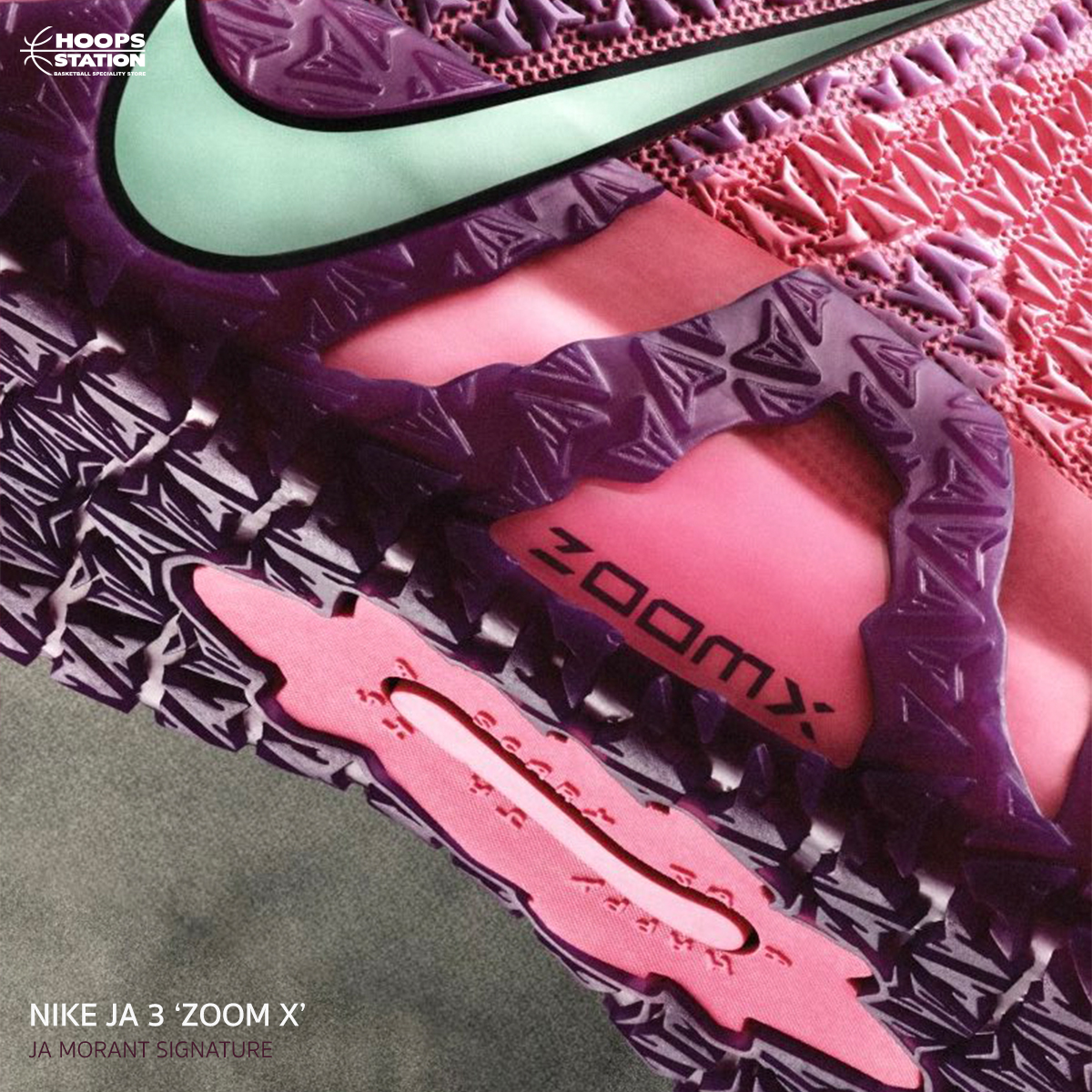 เปิดวาร์ปภาพแรก 'Nike JA 3' รองเท้าบาสคู่ใหม่ของ Ja Morant